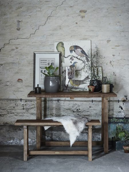 Ławka tekowa Lucas Loom Living Sika