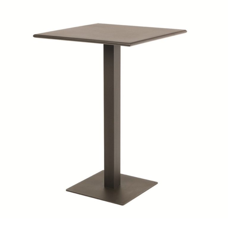 Kwadratowy wysoki stolik barowy Flower - Produkt - HomeSquare